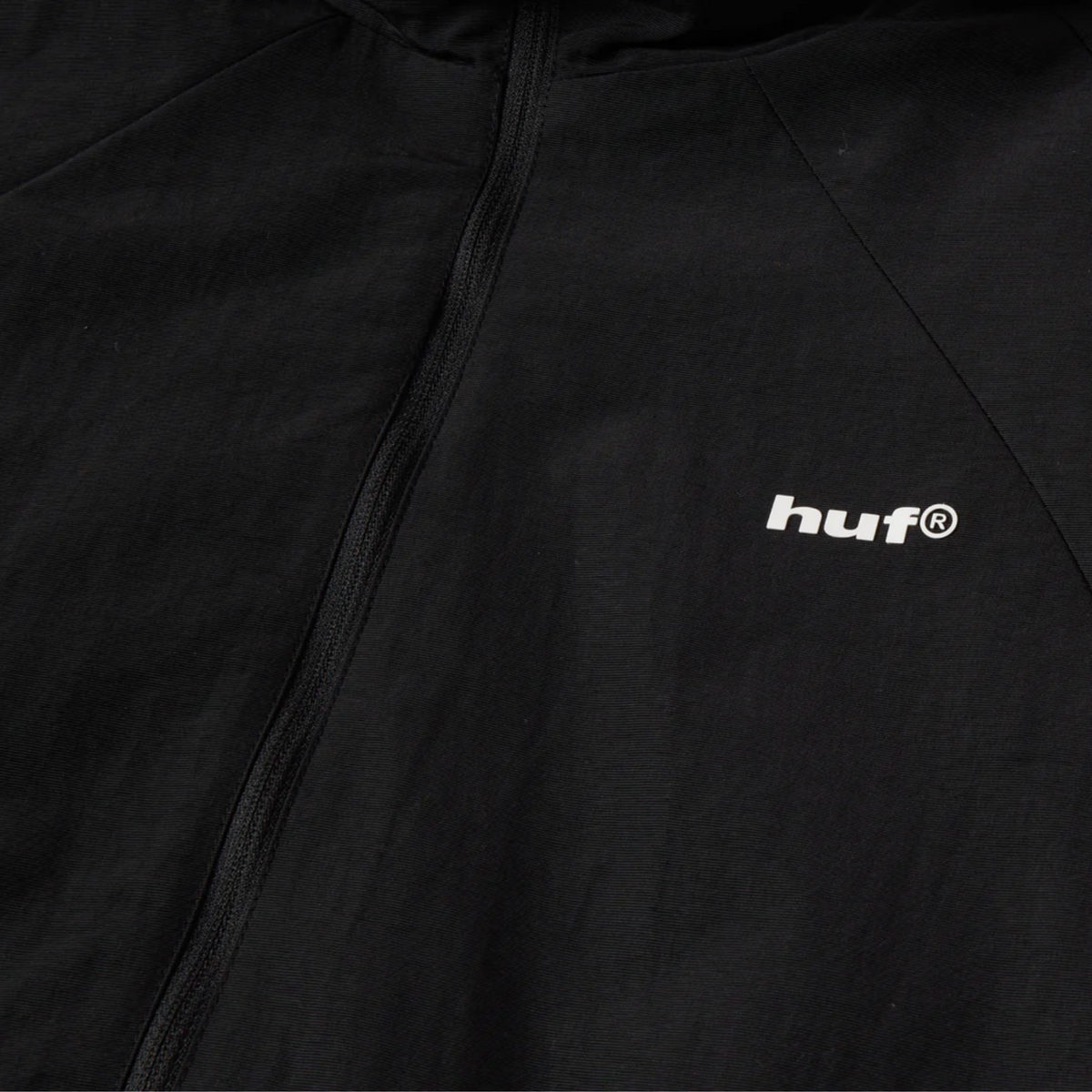 HUF SET SHELL JACKET - BLACKOUT – Scum Skateboarding
