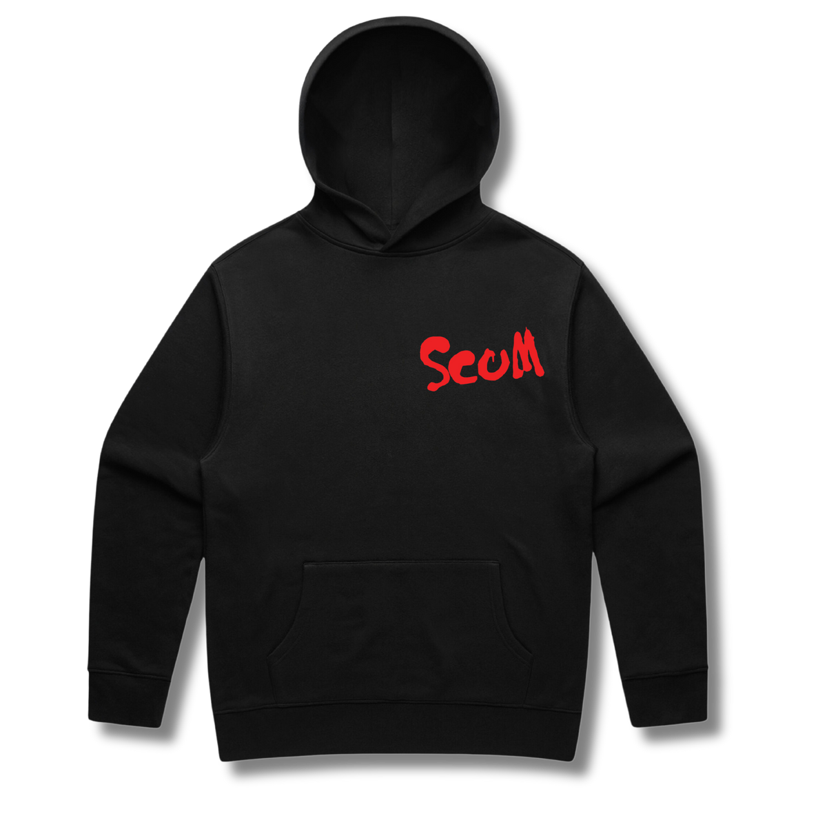 STAND HOODIE - BLACK – Scum Skateboarding