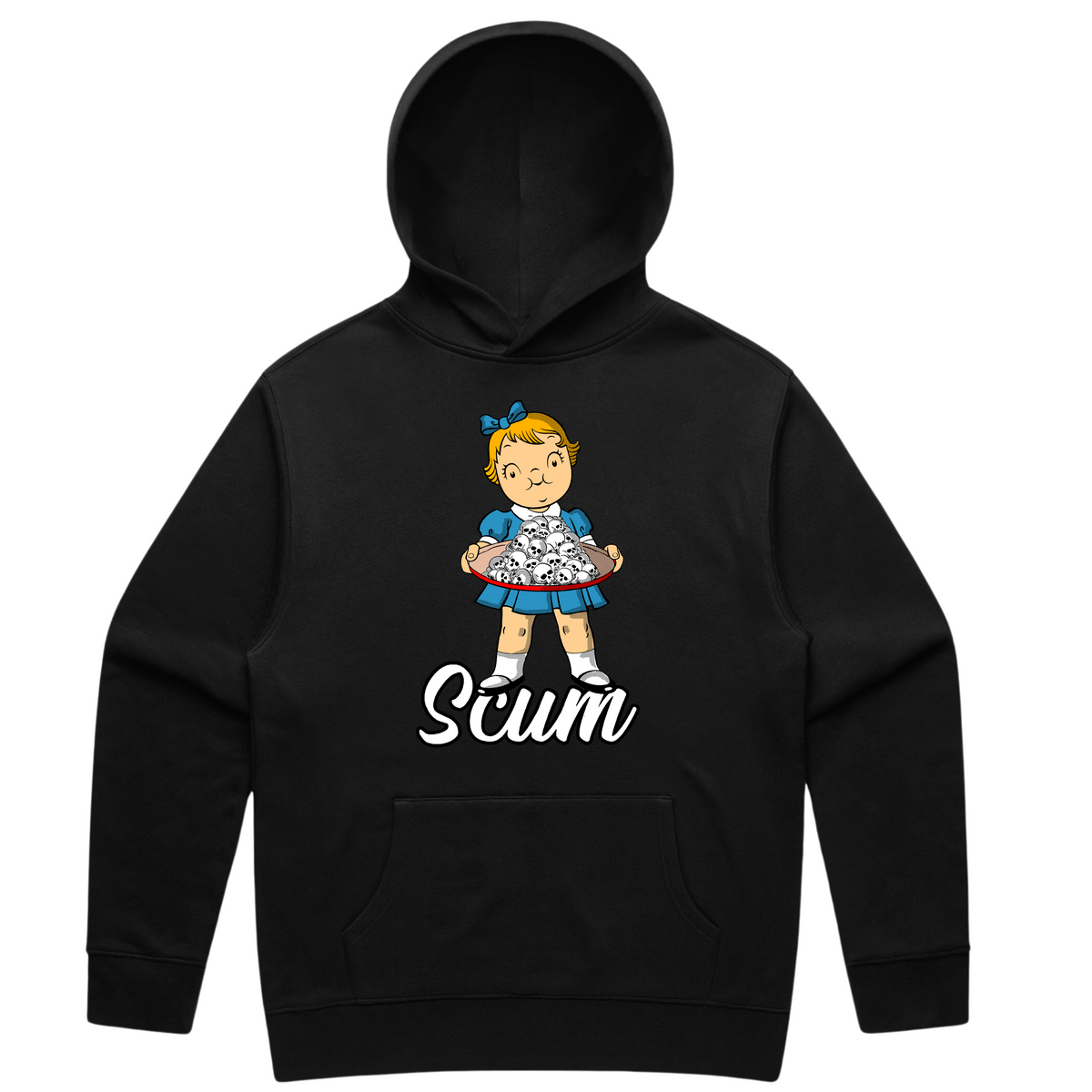 SKULL CANDY HOODIE - BLACK – Scum Skateboarding