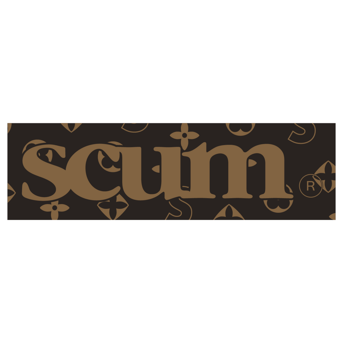 SCUM BOX LOGO NEEDAGRAM STICKER – Scum Skateboarding