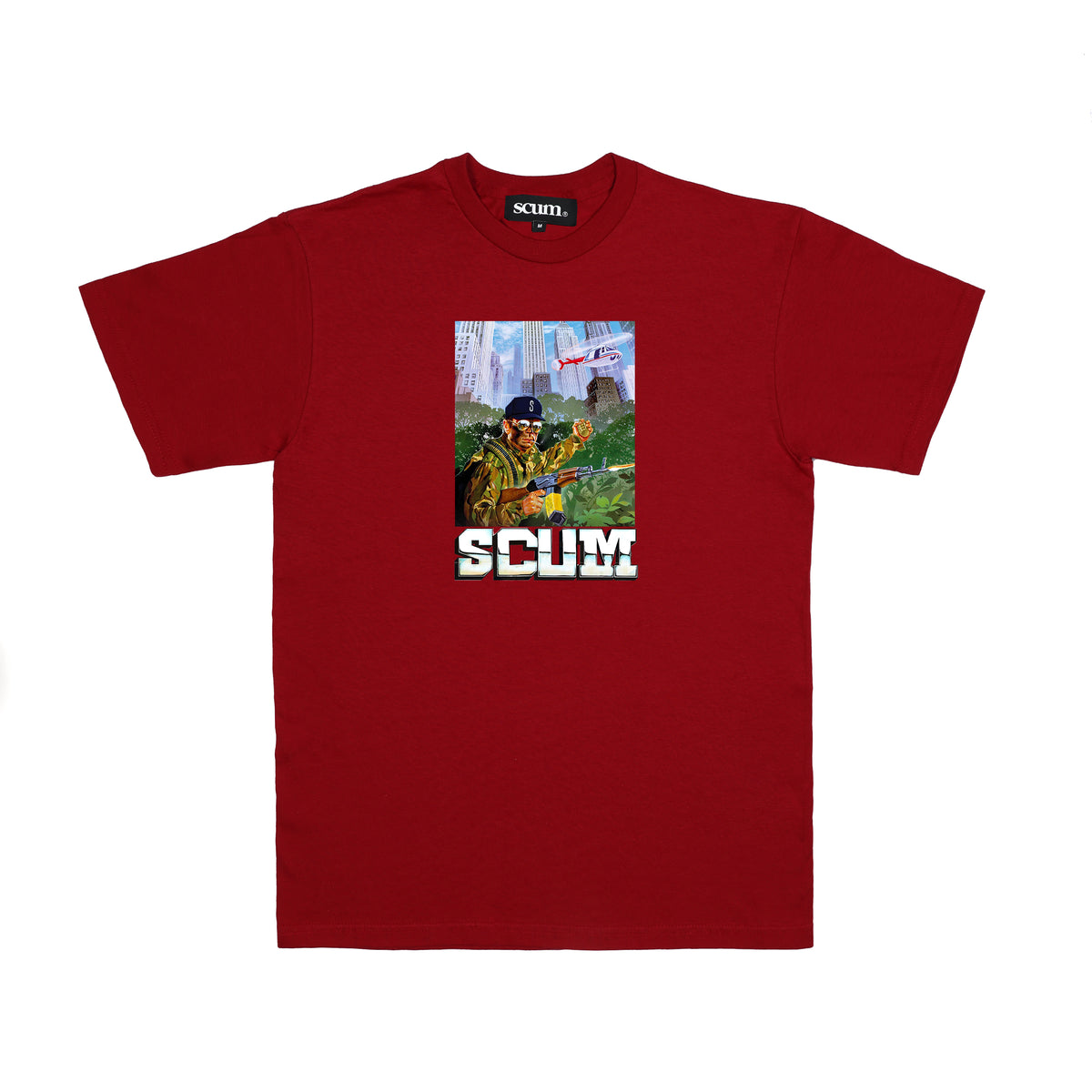 GET TO THE CHOPPER - T-SHIRT – Scum Skateboarding